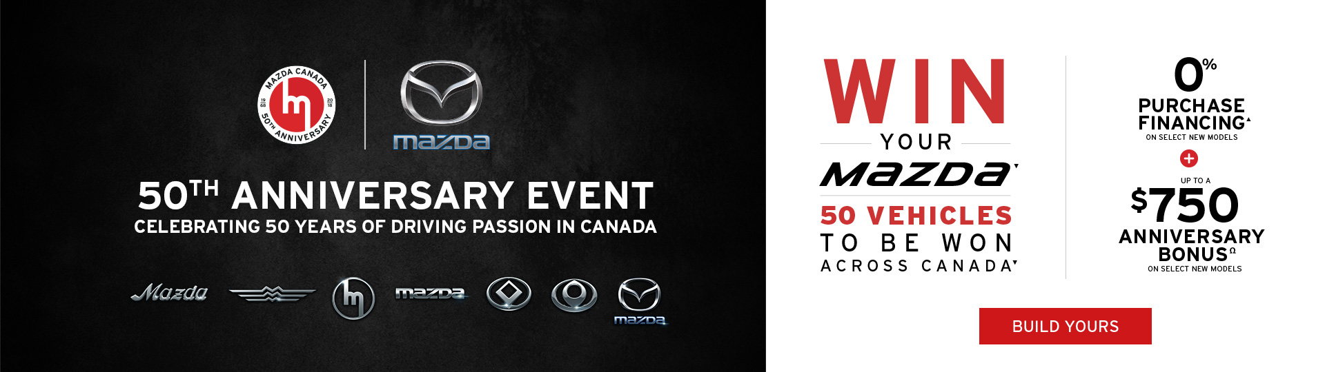 Mazda 50th Anniversary Sale at LA Mazda