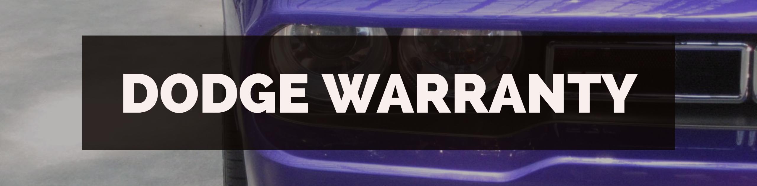 New Dodge, Chrysler, Jeep & Ram Warranty - Londonderry Dodge