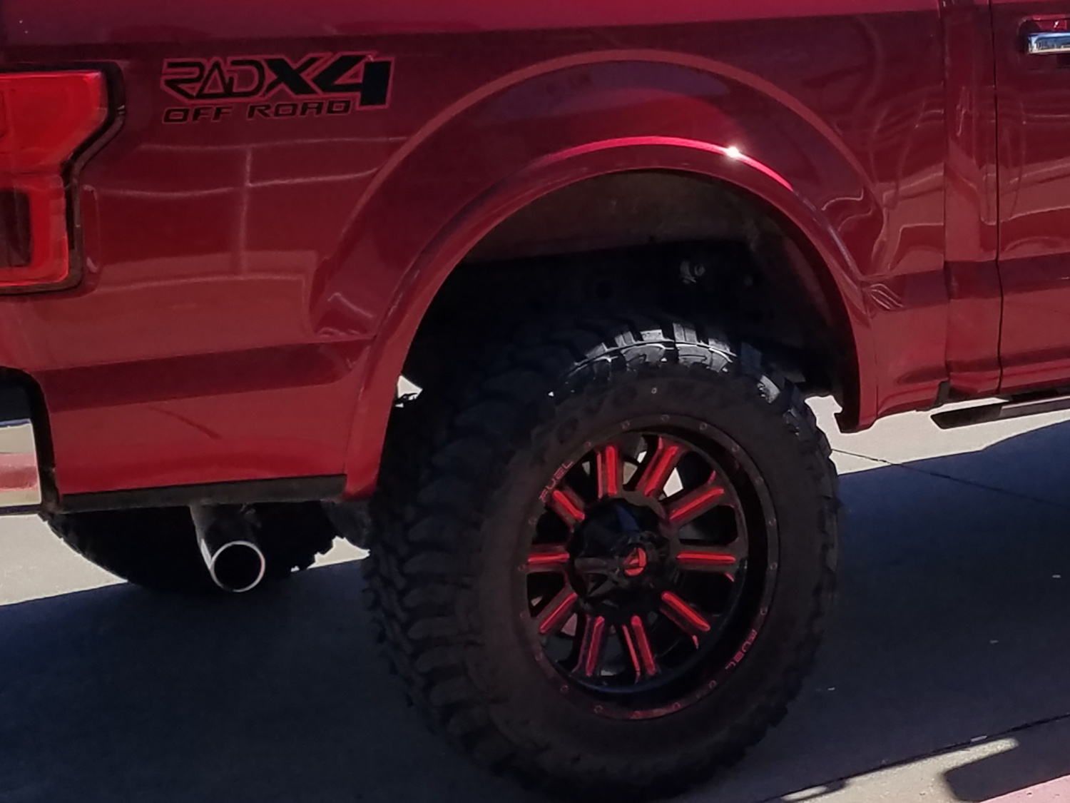 2018 Ford F-150 King Ranch Ruby Red Metallic - Customer Build - RAD-Rides