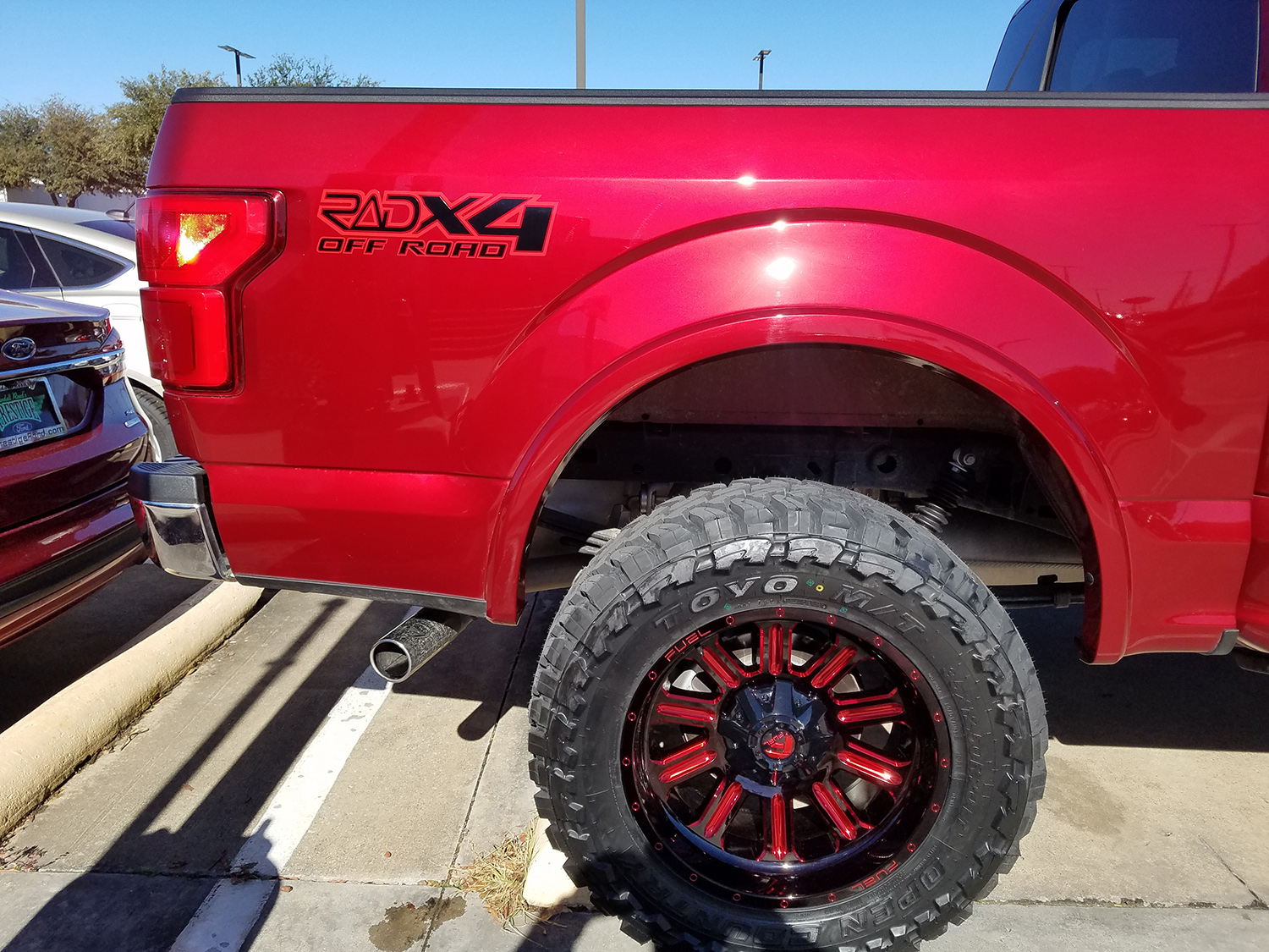2018 Ford F-150 King Ranch Ruby Red Metallic - Customer Build - RAD-Rides