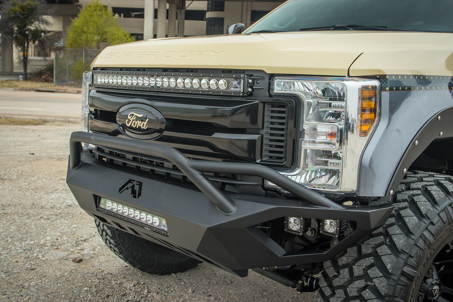 22KILL F-250 Giveaway Truck 40s No Lift Fab Fours Build by RAD-Rides ...