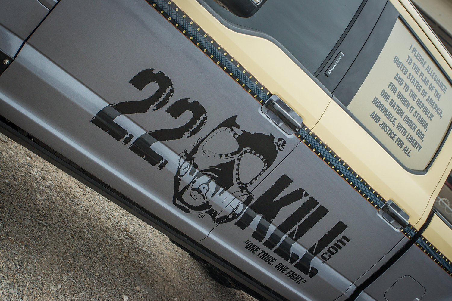 22KILL F-250 Giveaway Truck 40s No Lift Fab Fours Build by RAD-Rides ...