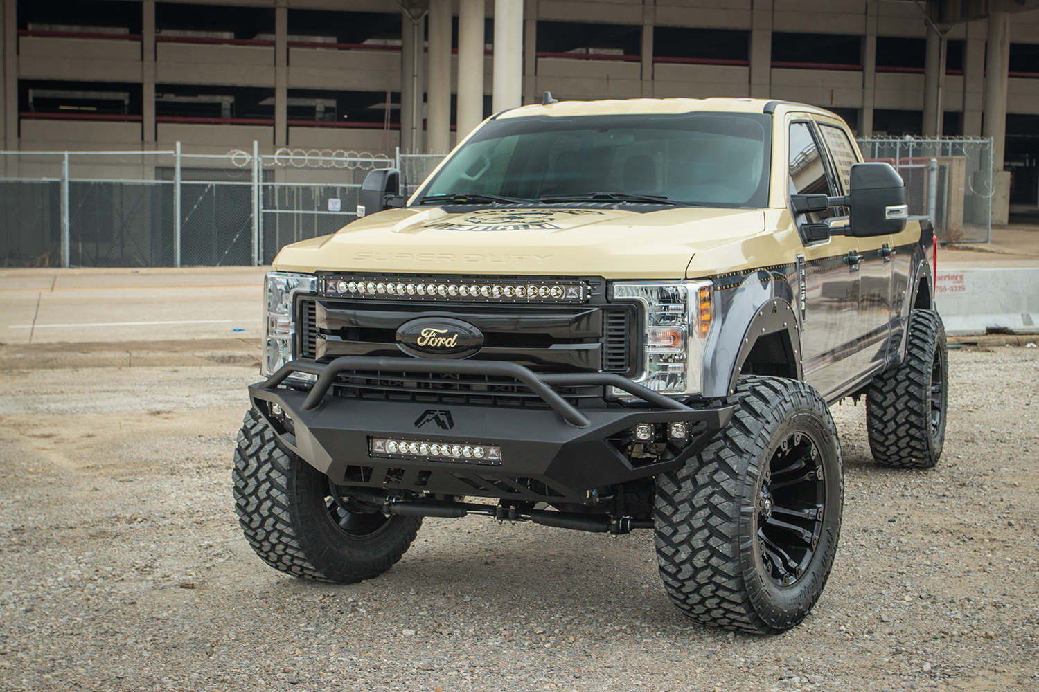 22KILL F-250 Giveaway Truck 40s No Lift Fab Fours Build by RAD-Rides ...