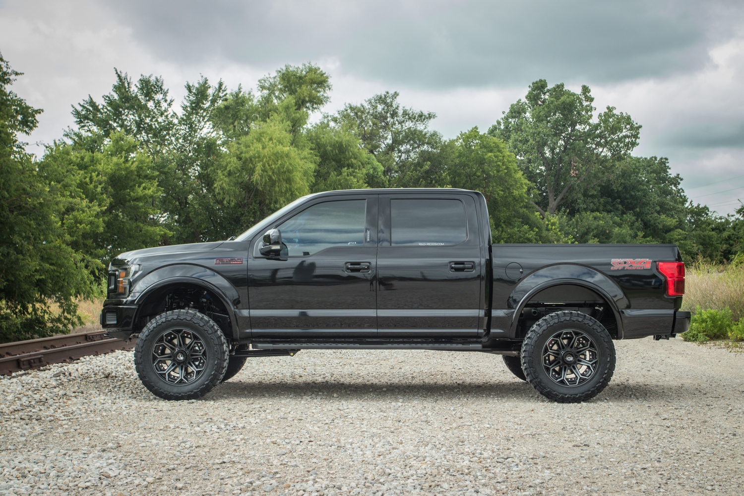 Ford F-150 Sport Special Edition Magma Red Metallic with 4 Play wheels ...