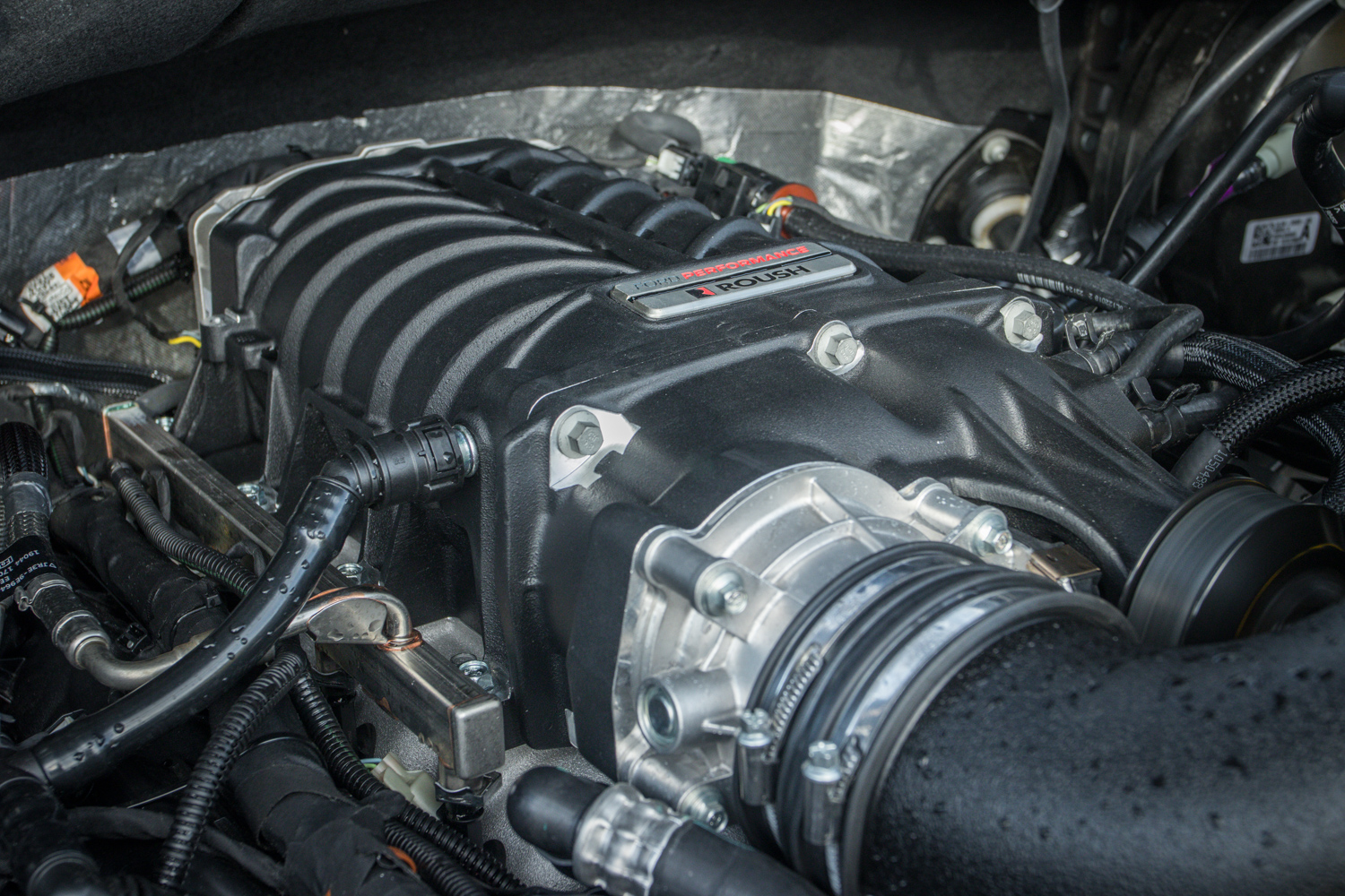 Ford F-150 Roush Supercharger with Aero Skin body and Pro Comp Lift Kit