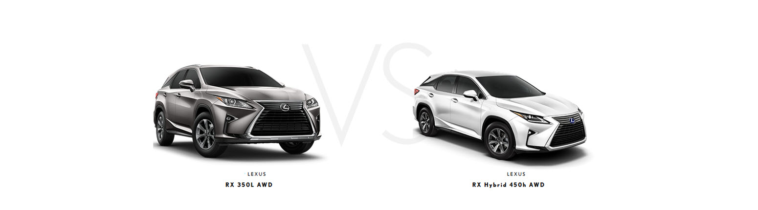 What is the Difference Between the 2019 Lexus RX 350L & 450h in Orland ...