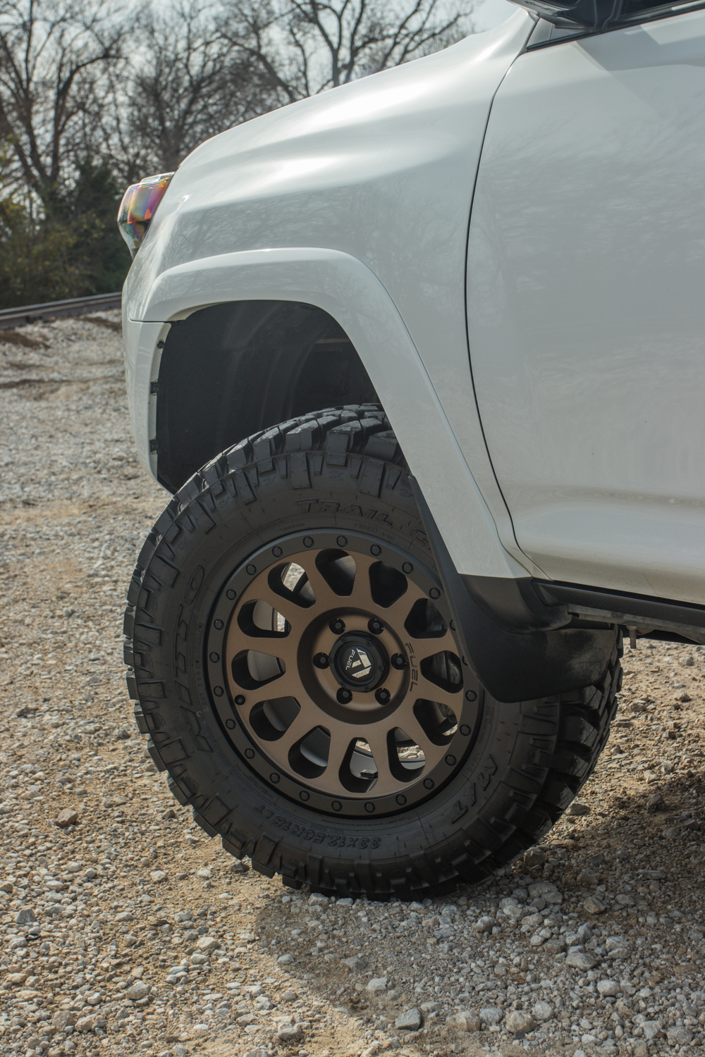 2018 Toyota 4Runner Lifted with Fuel Vector Off Road Wheels and Nitto M ...