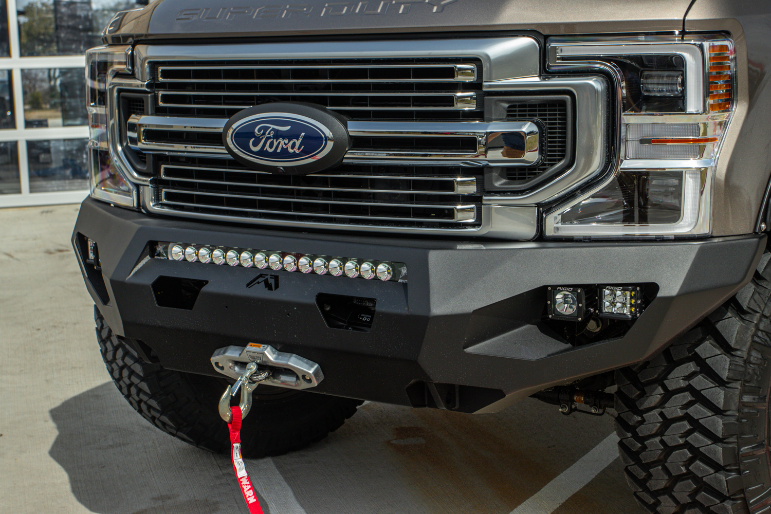 2020 Ford F-250 Limited Fab Fours 40 No Lift Open Fender System