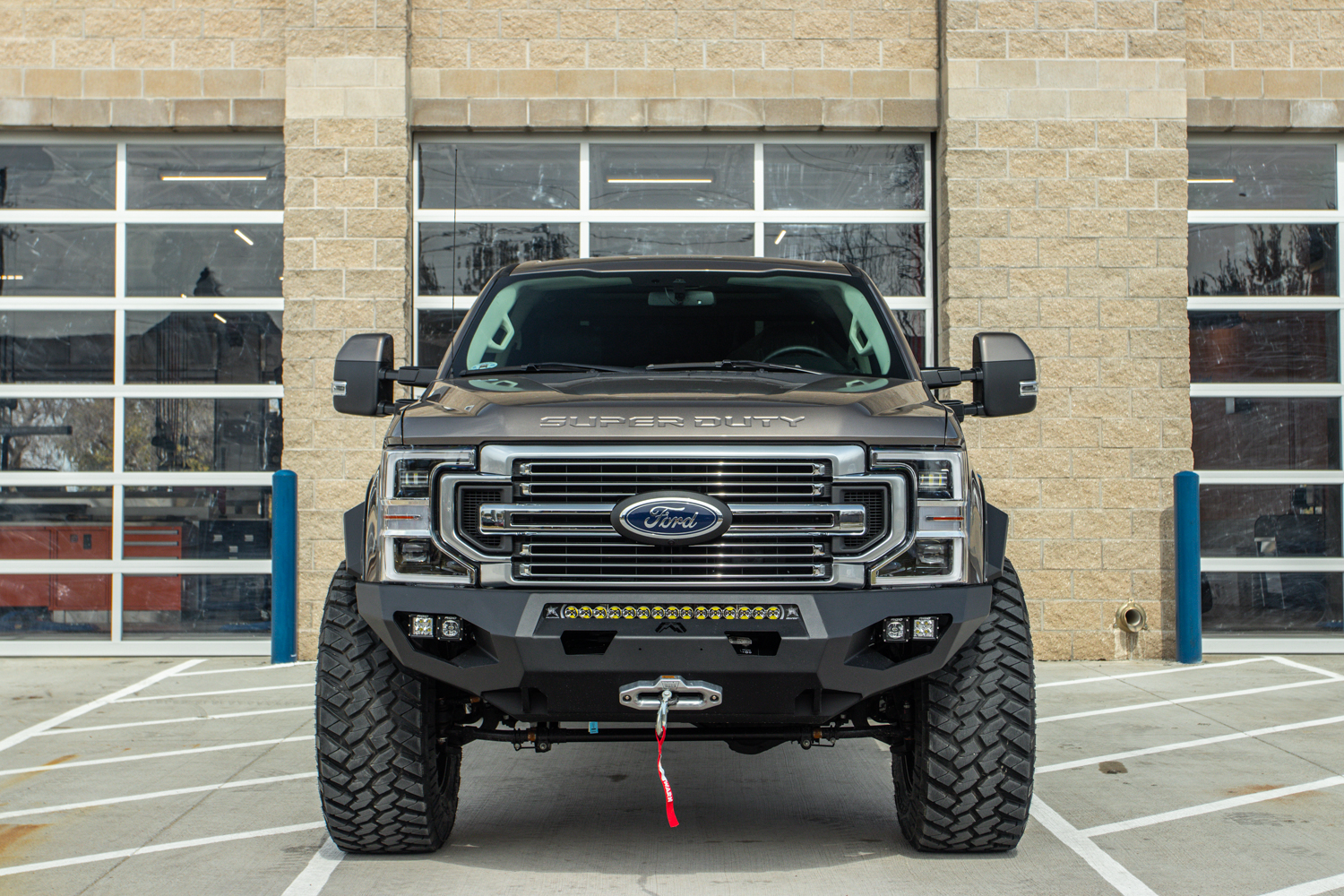 2020 Ford F-250 Limited Fab Fours 40 No Lift Open Fender System