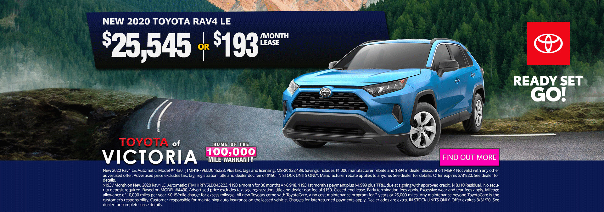 New Toyota Specials near Corpus Christi | Toyota of Victoria