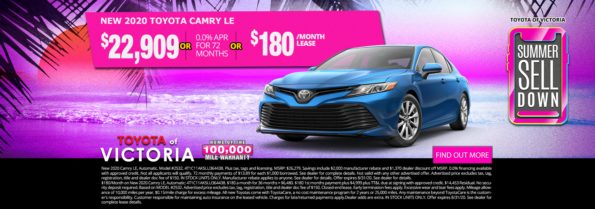 New Toyota Specials near Corpus Christi | Toyota of Victoria