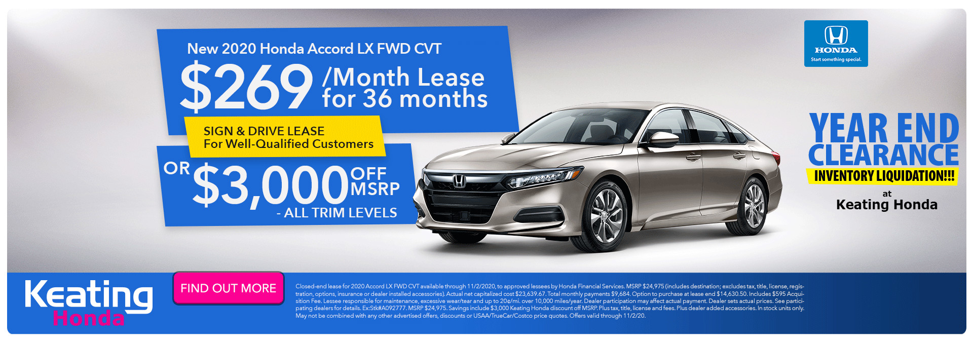 New Honda Specials | Sales & Deals on Cars & SUVs | Keating Honda