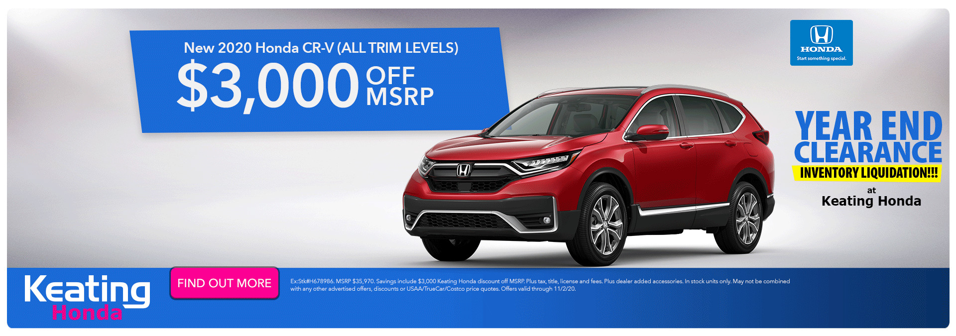 New Honda Specials | Sales & Deals on Cars & SUVs | Keating Honda