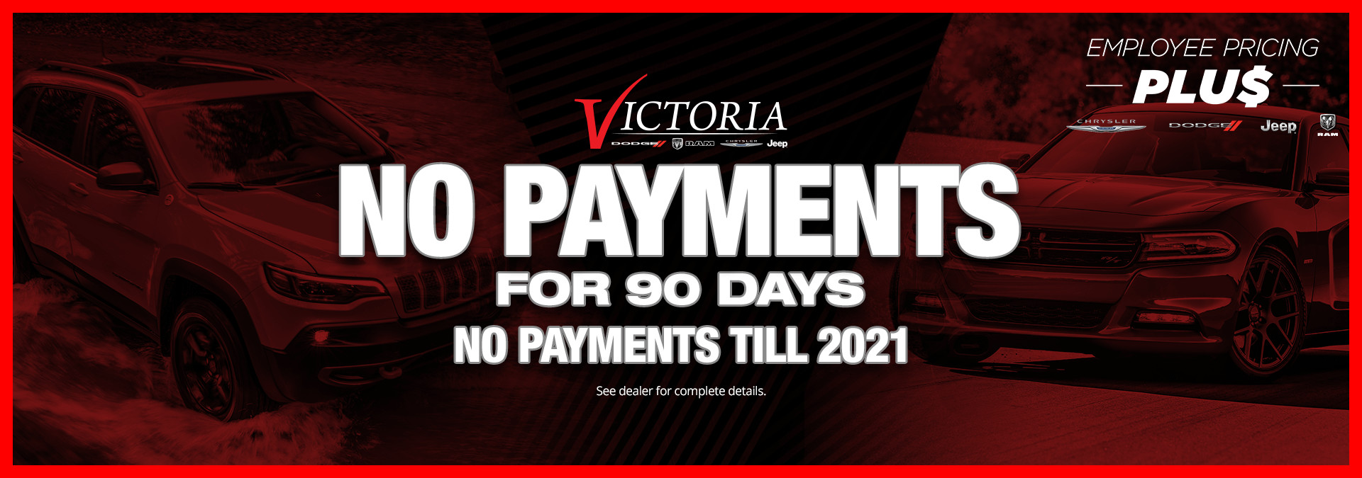 New Car Specials | Sales on New CDJR | Victoria Dodge Chrysler Jeep Ram ...