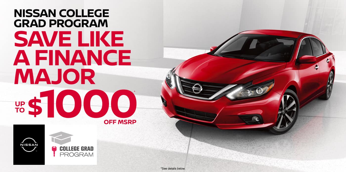 College Graduate Program Offer - Nissan of New Braunfels