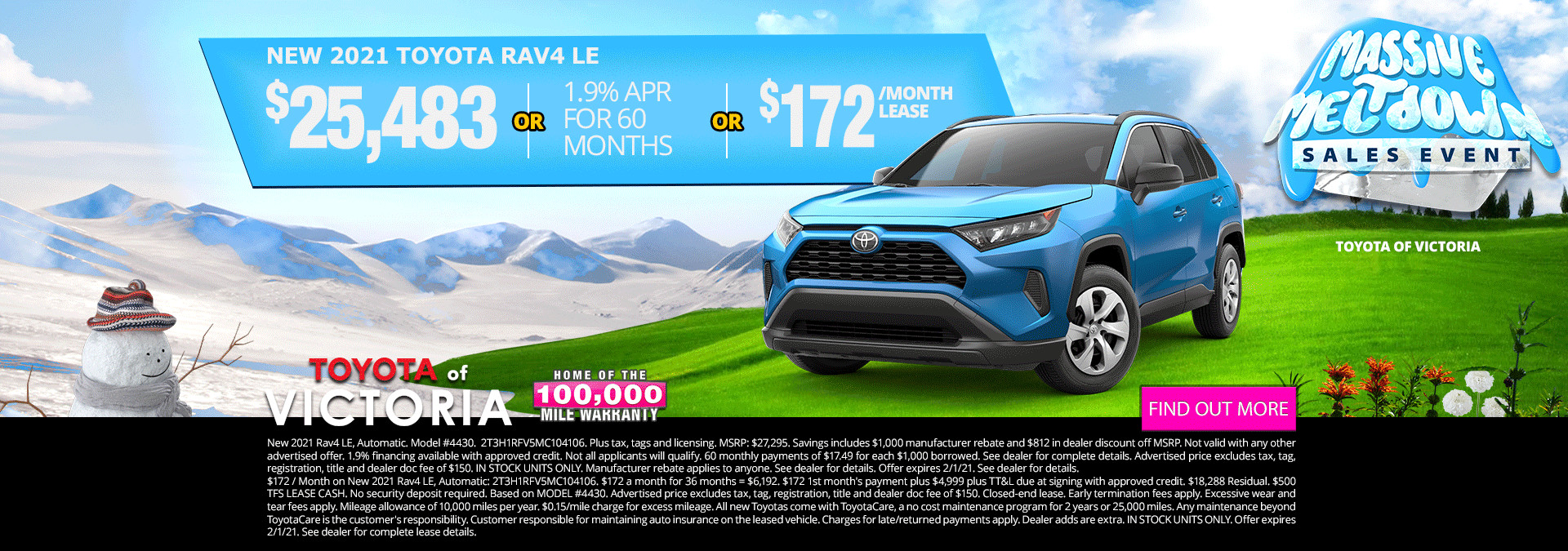 New Toyota Specials near Corpus Christi | Toyota of Victoria