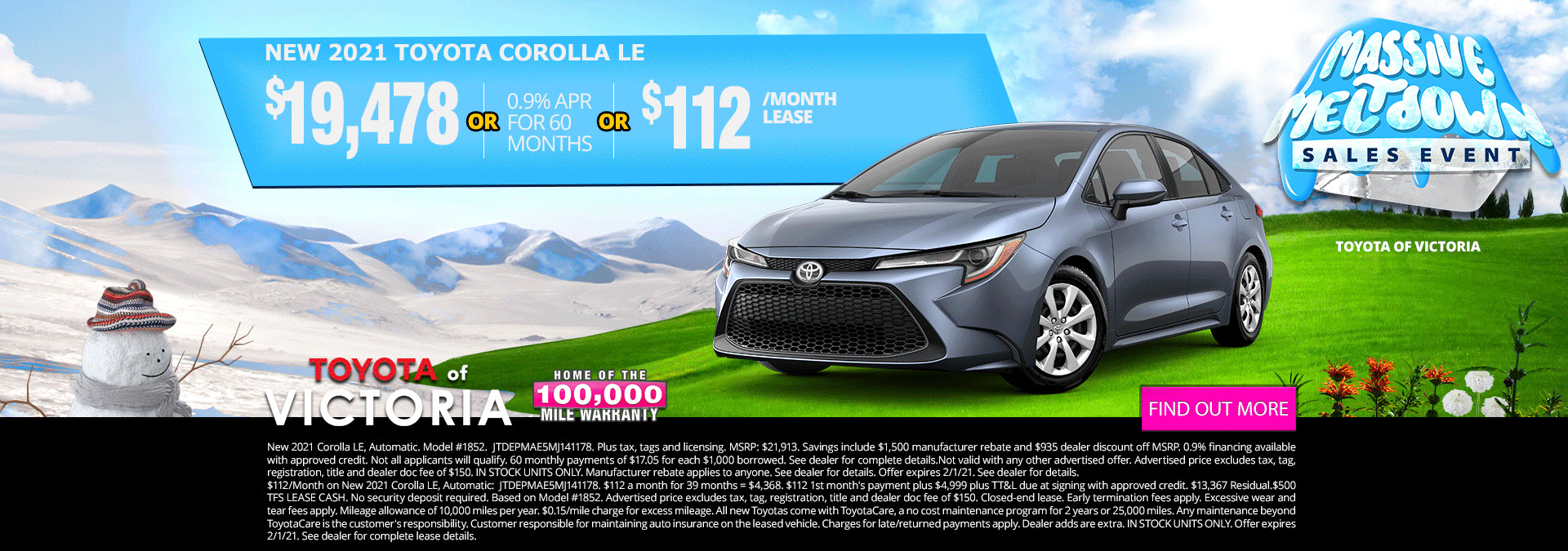 New Toyota Specials near Corpus Christi | Toyota of Victoria