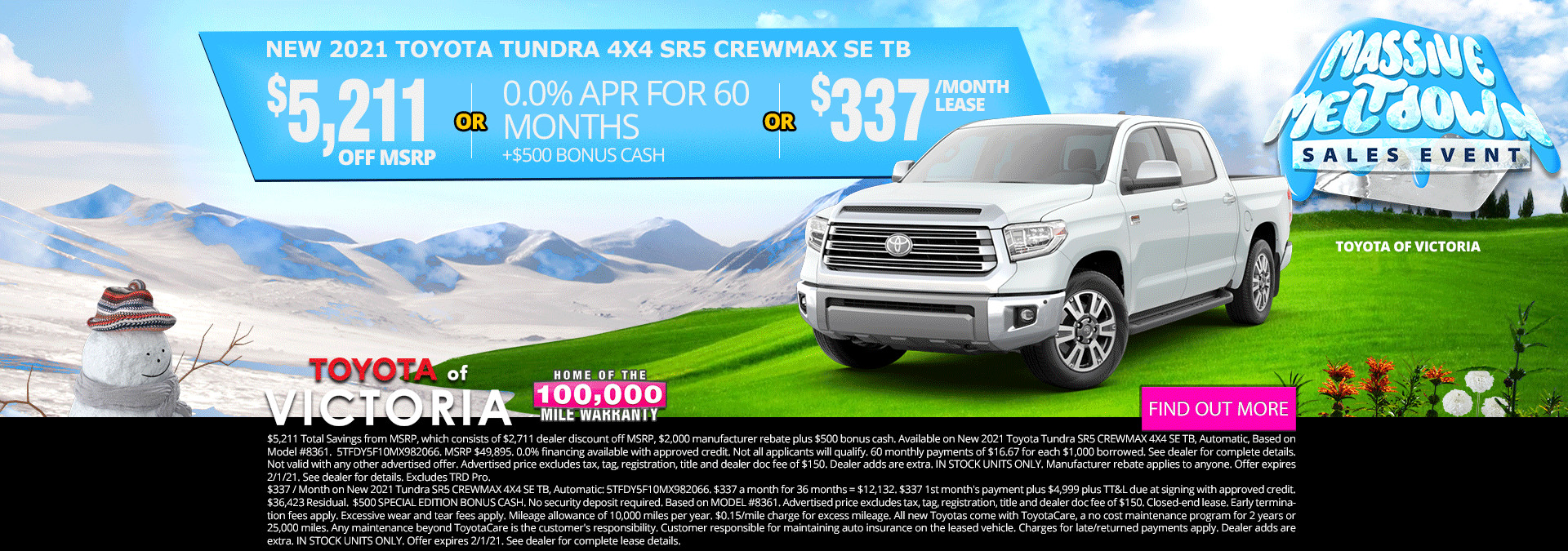 New Toyota Specials near Corpus Christi | Toyota of Victoria