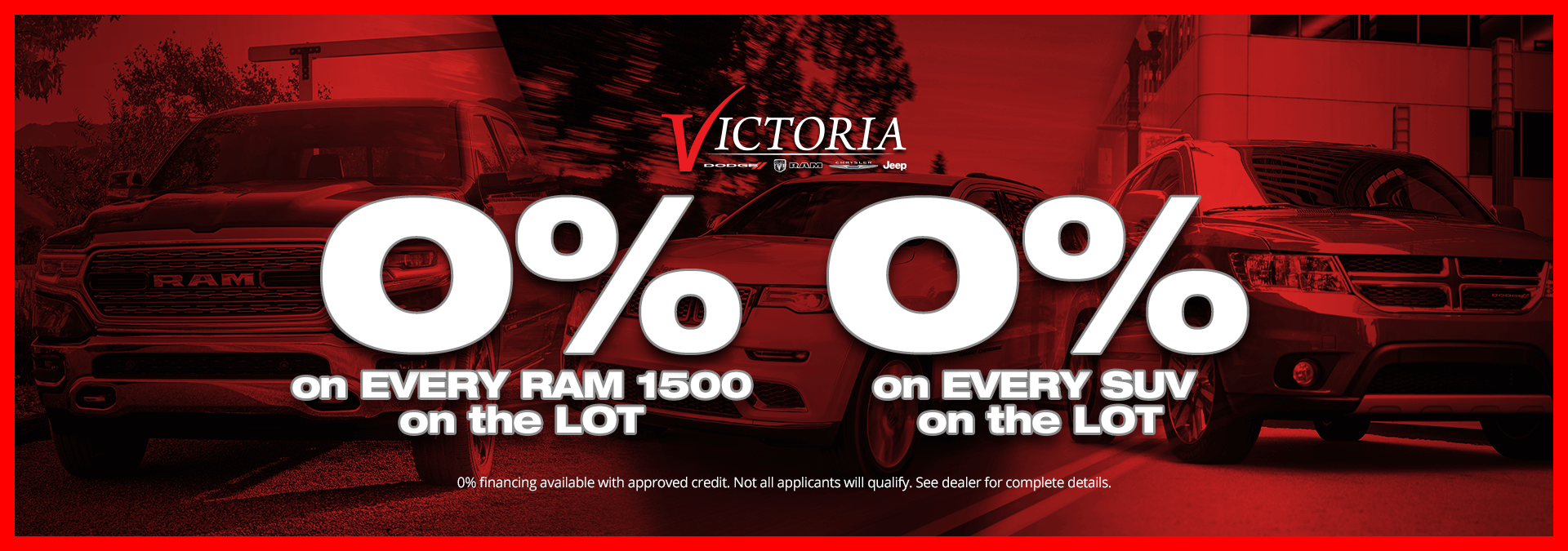 New Car Specials | Sales on New CDJR | Victoria Dodge Chrysler Jeep Ram ...