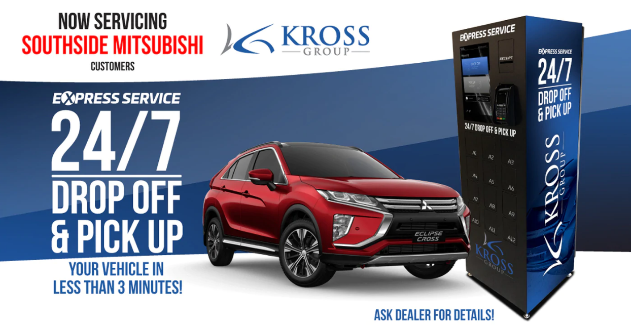 24-Hour Express Service Kiosk | Mitsubishi Dealer in Edmonton