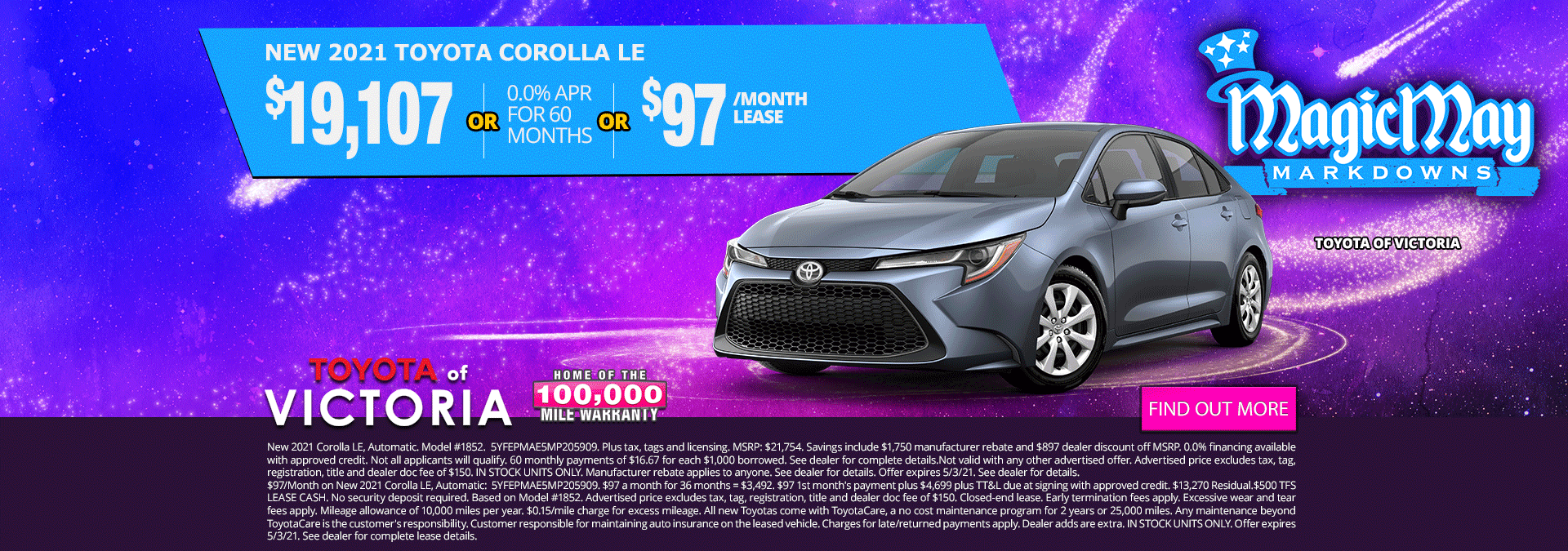 New Toyota Specials near Corpus Christi | Toyota of Victoria