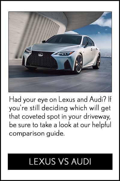Lexus Vs Competitors | Meade Lexus of Southfield