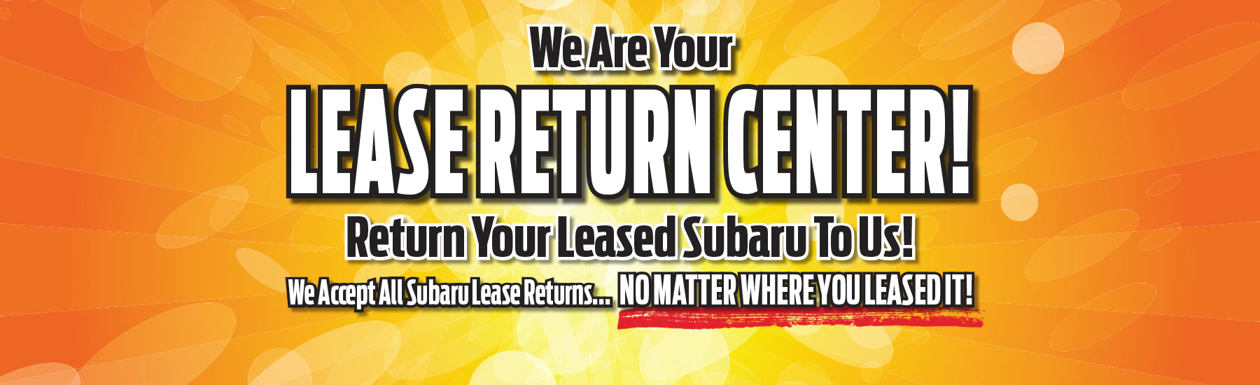 Lease Return Center | East Hills SubaruFacebookStart Chat