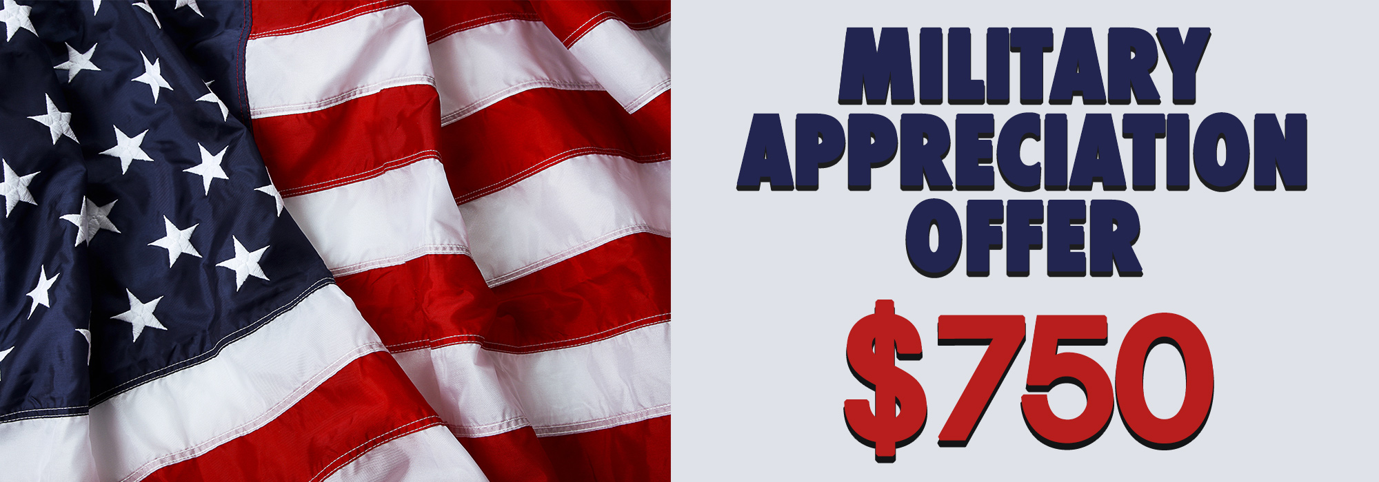 Military Appreciation Offer