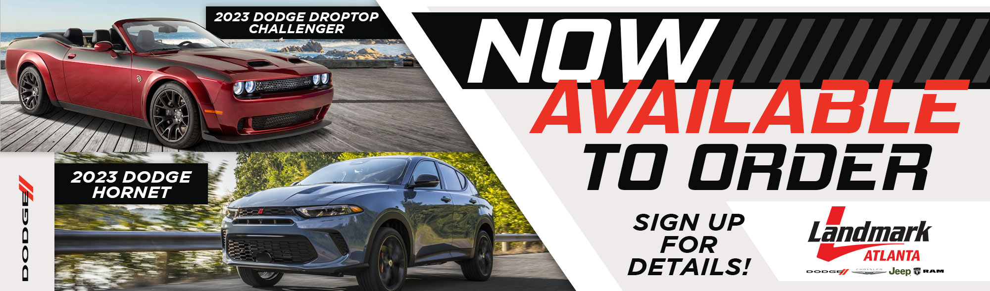 Dodge Order Information - Landmark CDJR Atlanta