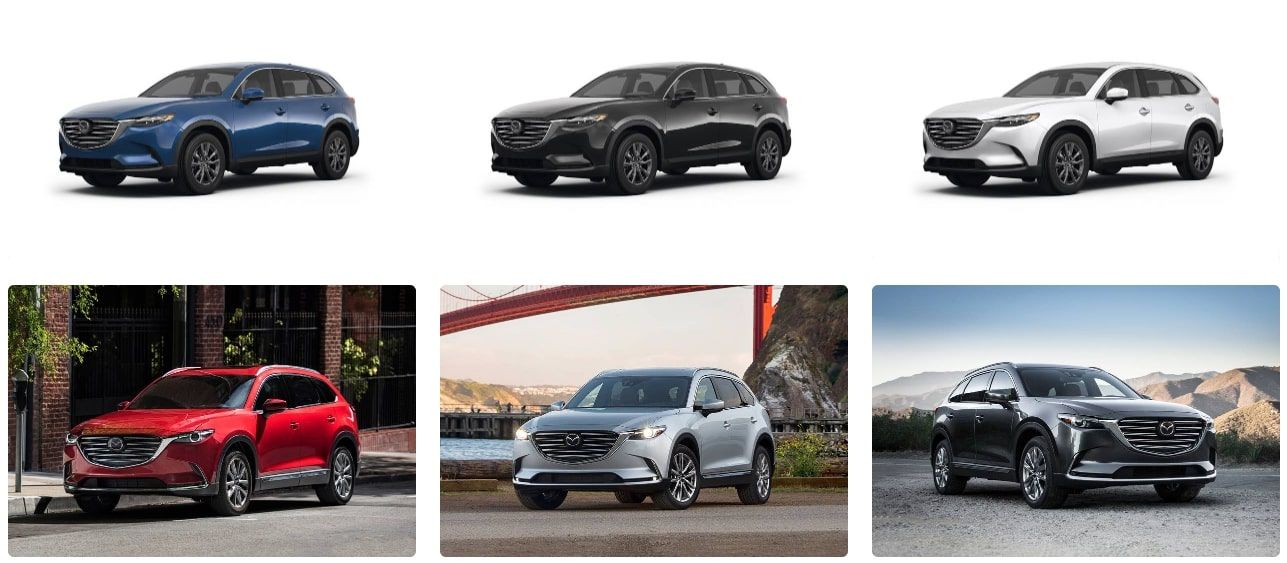 Get the 2022 Mazda CX-9 in these Paint Color Choices