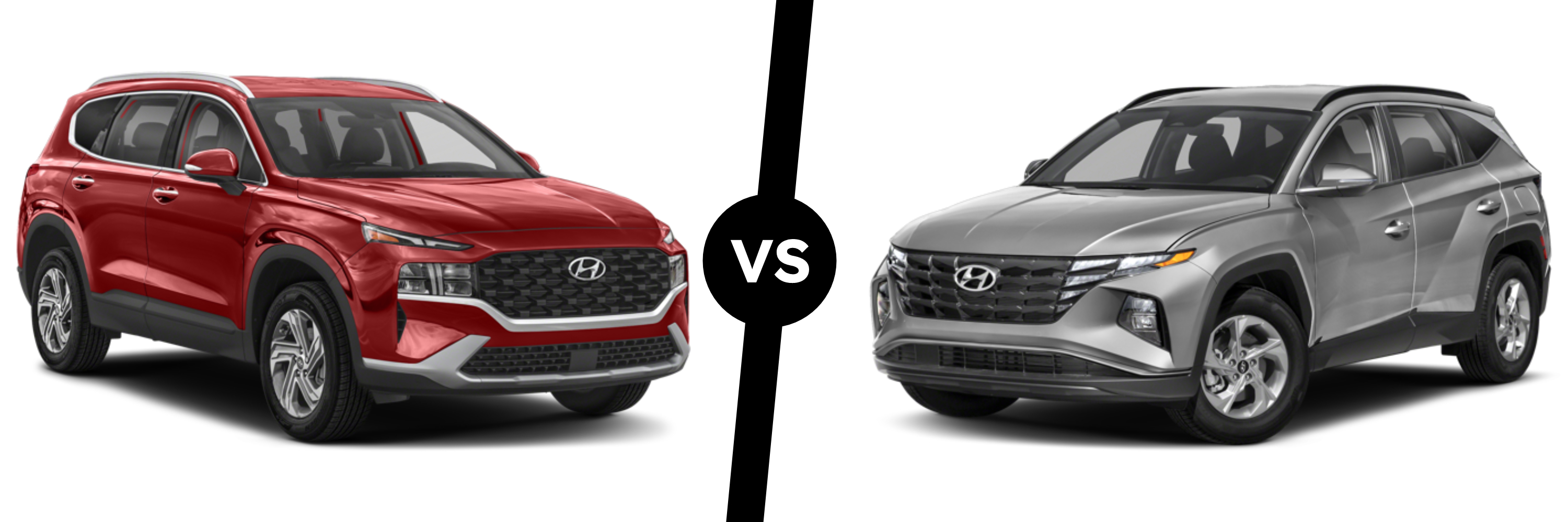 2023 Hyundai Santa Fe vs. Tucson: Specs, Features & More Compared