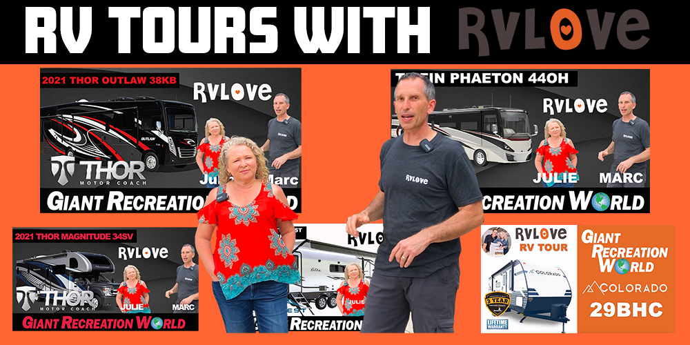 HOT INVENTORY WALK THRU | Giant Recreation World | RV Dealer in Orlando ...