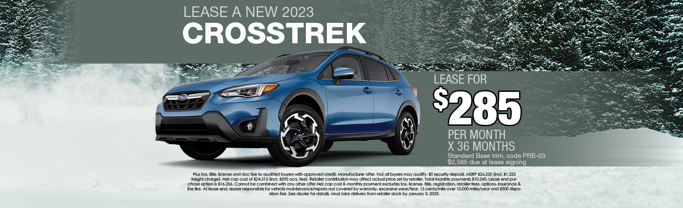 New Vehicle Specials - Napleton Subaru