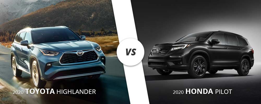 Comparing the 2020 Toyota Highlander to the 2020 Honda Pilot | Westbury ...