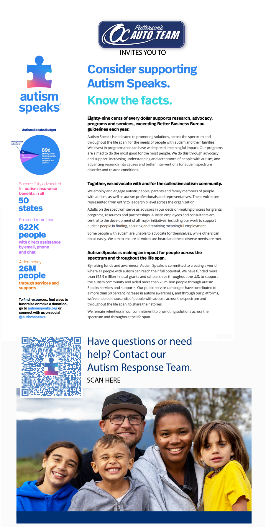 Tustin Mazda | Autism Speaks - Tustin Mazda