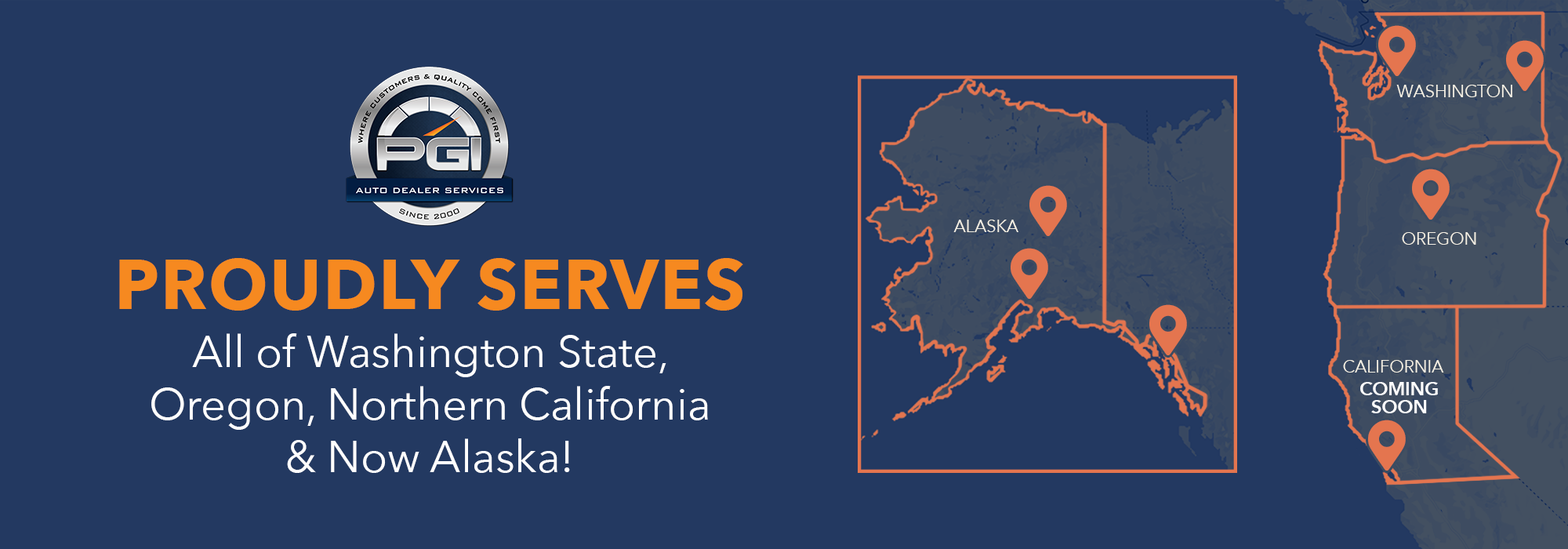 Areas Served - PGI Auto