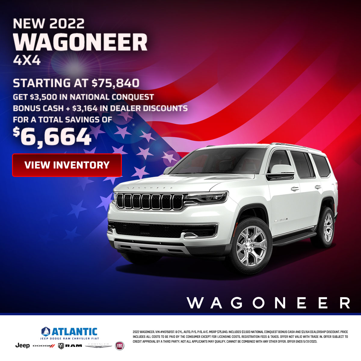 New Vehicle Specials | Atlantic Chrysler Dodge Jeep RAM FIAT