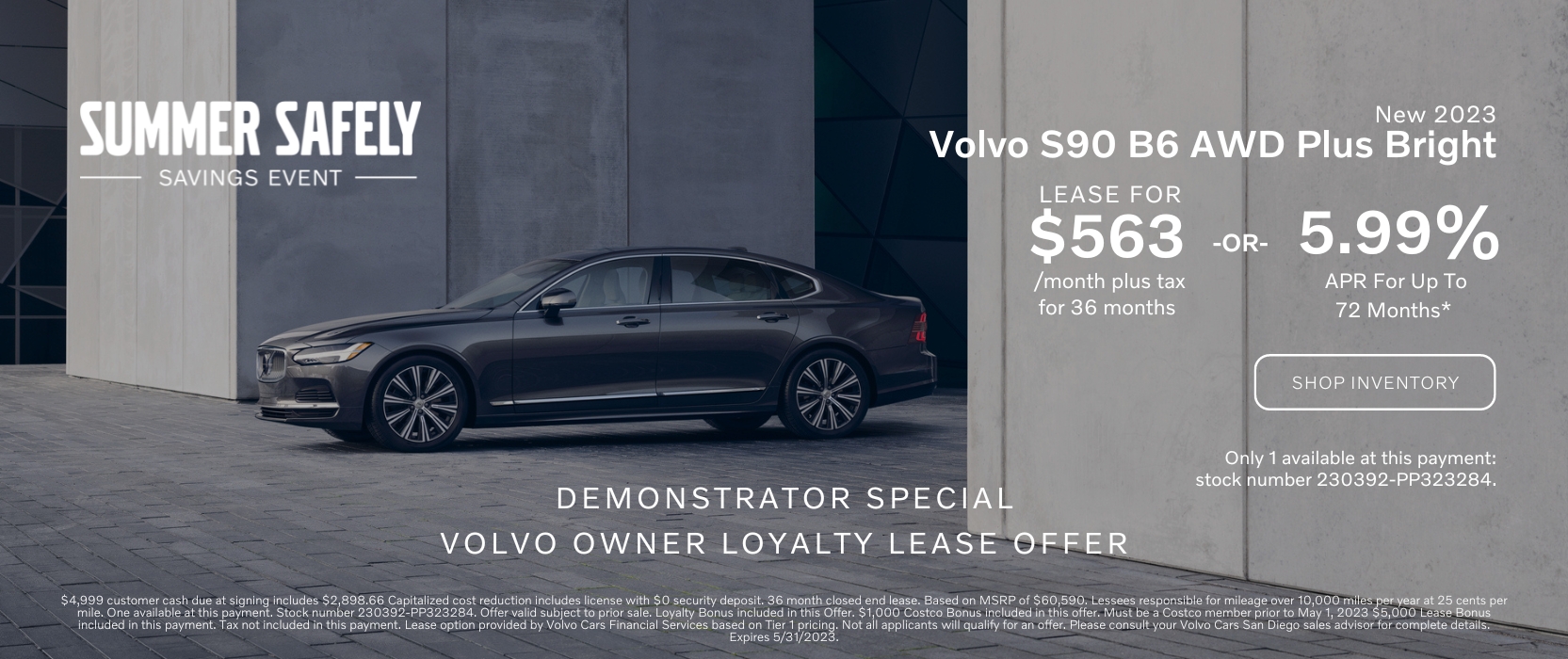 Volvo Cars Specials - Volvo Cars San Diego