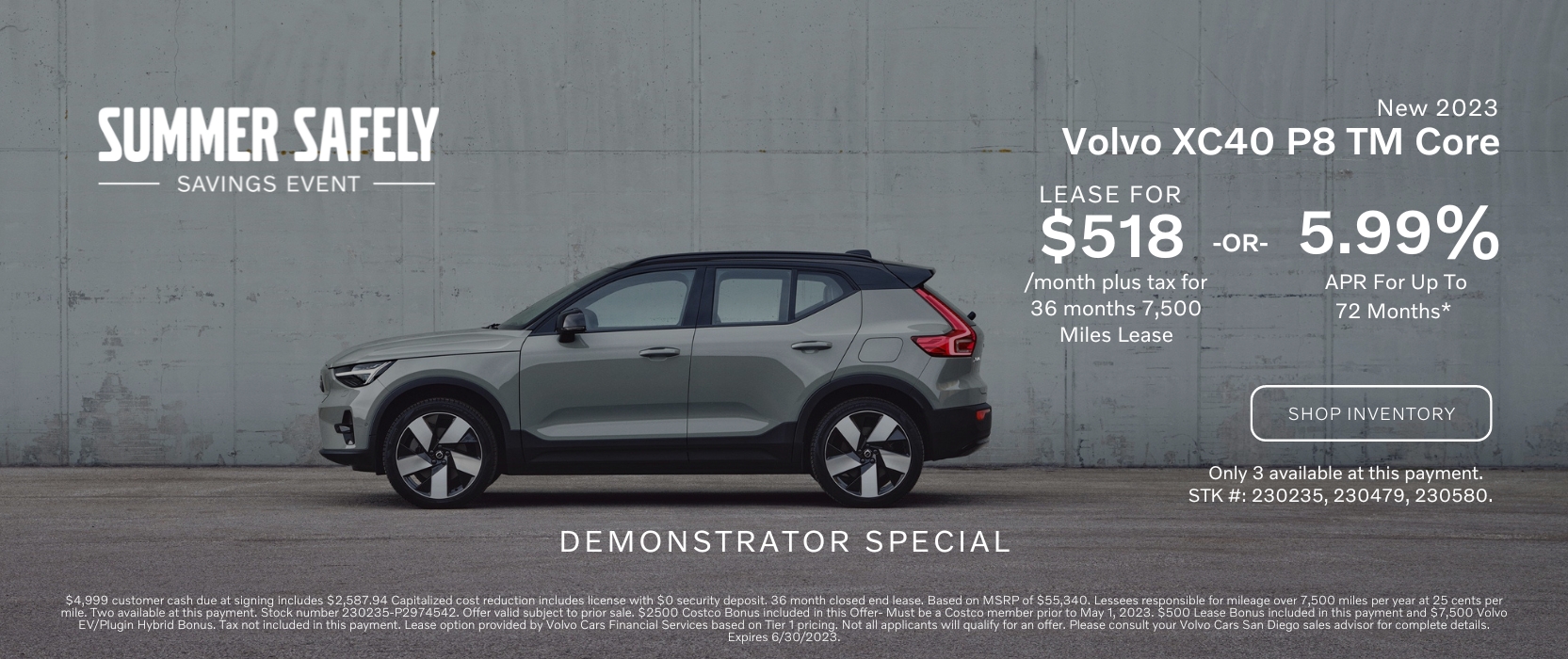 Volvo Cars Specials - Volvo Cars San Diego