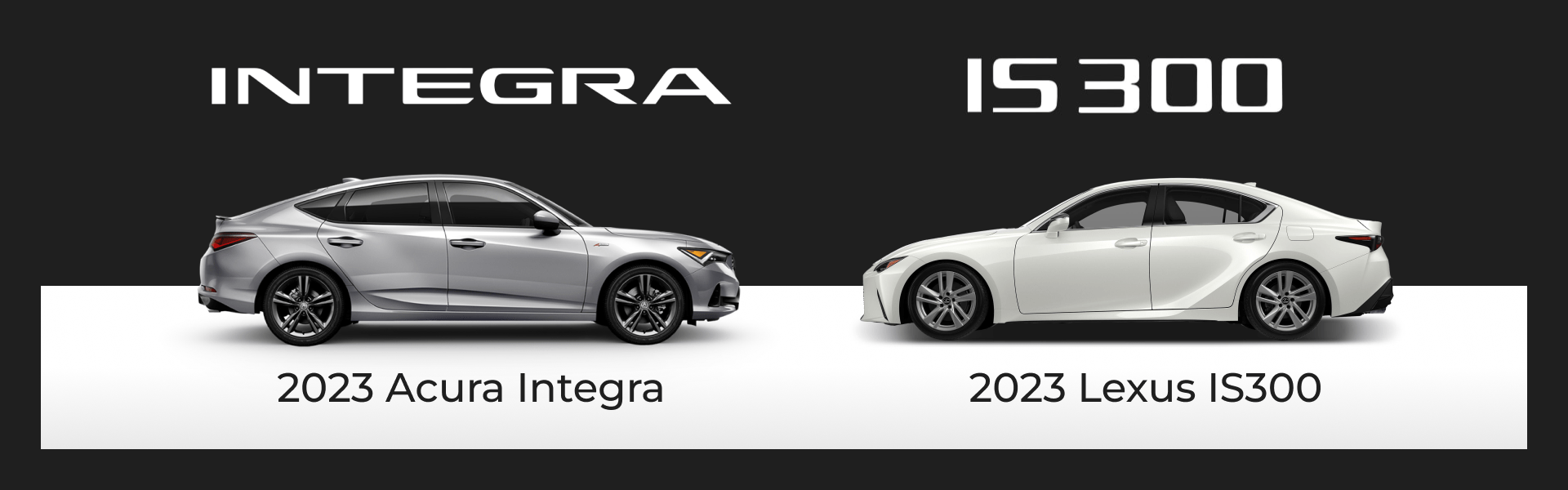 Acura Integra vs Lexus IS 300 Comparison - McGrath Acura Westmont