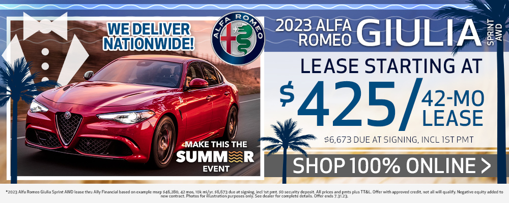 New Vehicle Specials - Jim Butler Alfa Romeo