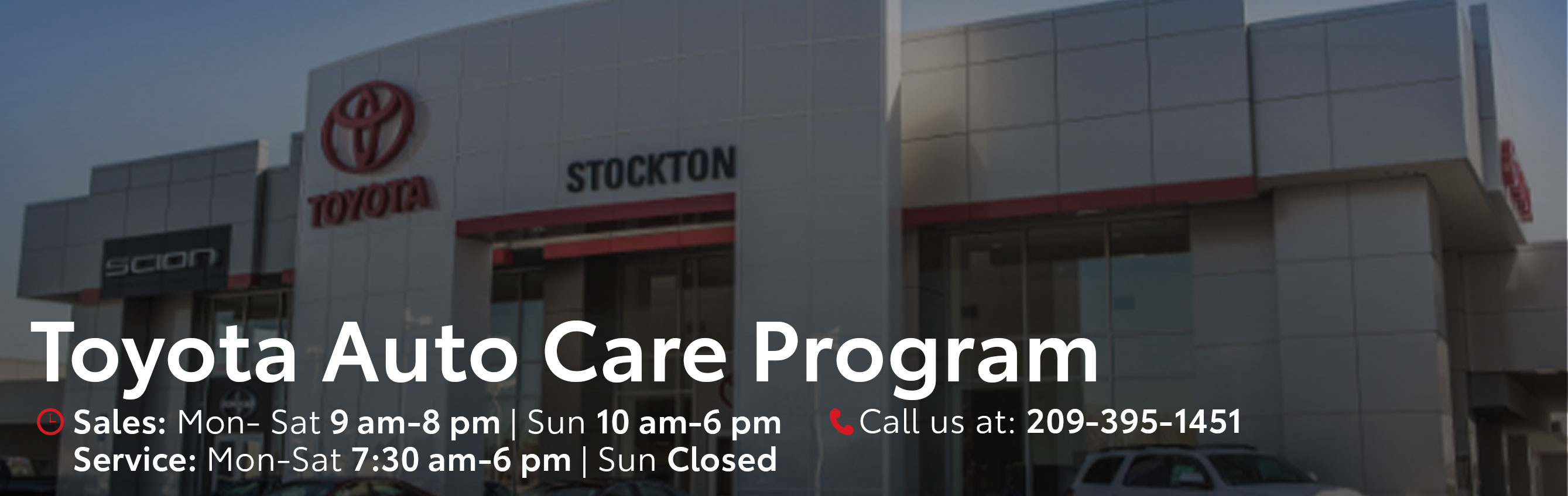 Toyota Auto Care Program - Toyota Town of Stockton