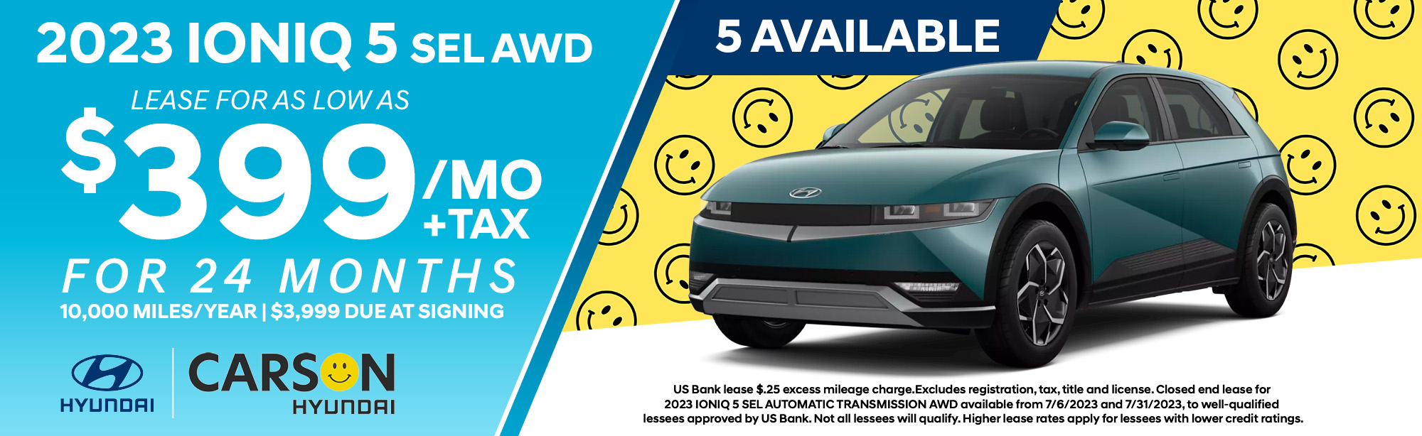 Monthly Specials - Hyundai Carson