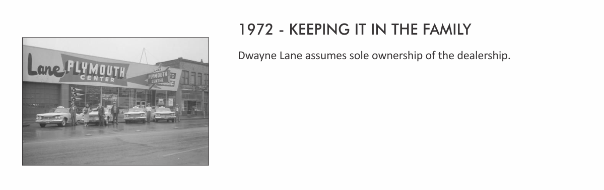 The History of Dwayne Lane’s Auto Family - Dwayne Lane's Auto Family