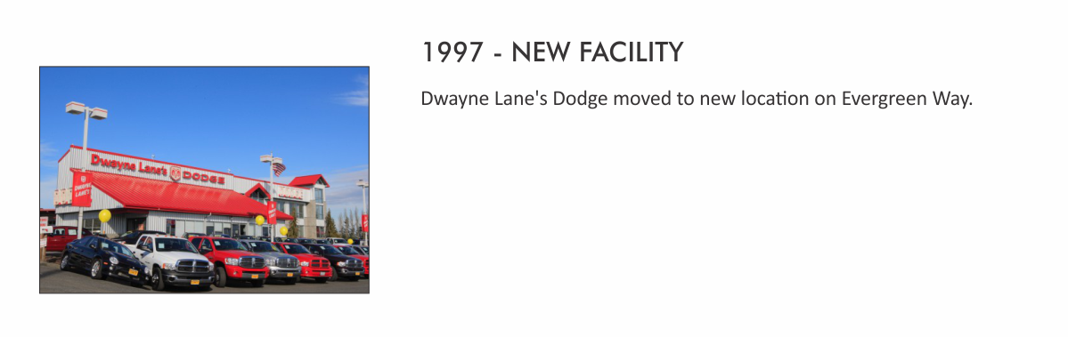 The History of Dwayne Lane’s Auto Family - Dwayne Lane's Auto Family