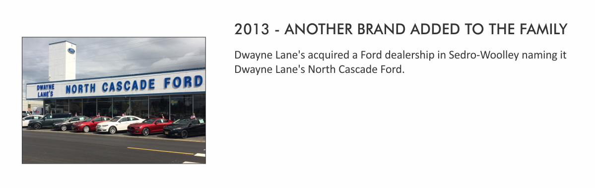 The History of Dwayne Lane’s Auto Family - Dwayne Lane's Auto Family