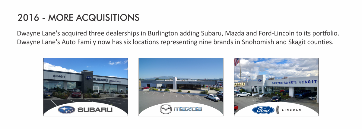 The History of Dwayne Lane’s Auto Family - Dwayne Lane's Auto Family