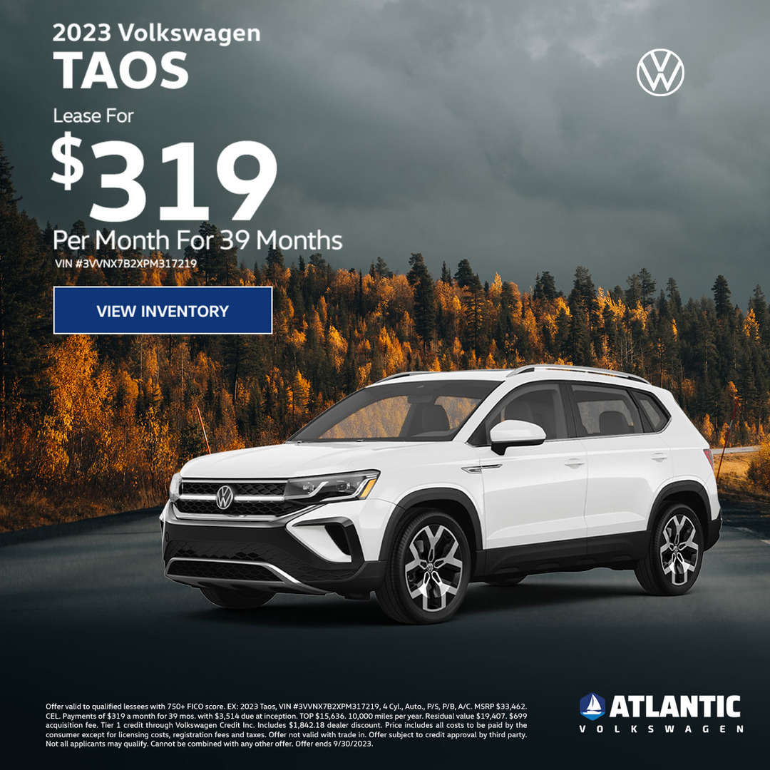 New Vehicle Specials | Atlantic Volkswagen Egg Harbor