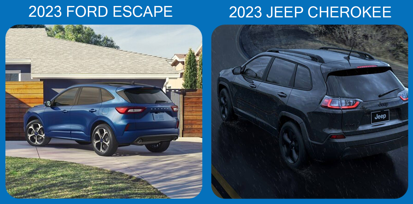 Four Reasons You'd Rather Drive a 2023 Ford Escape Than a 2023 Jeep ...