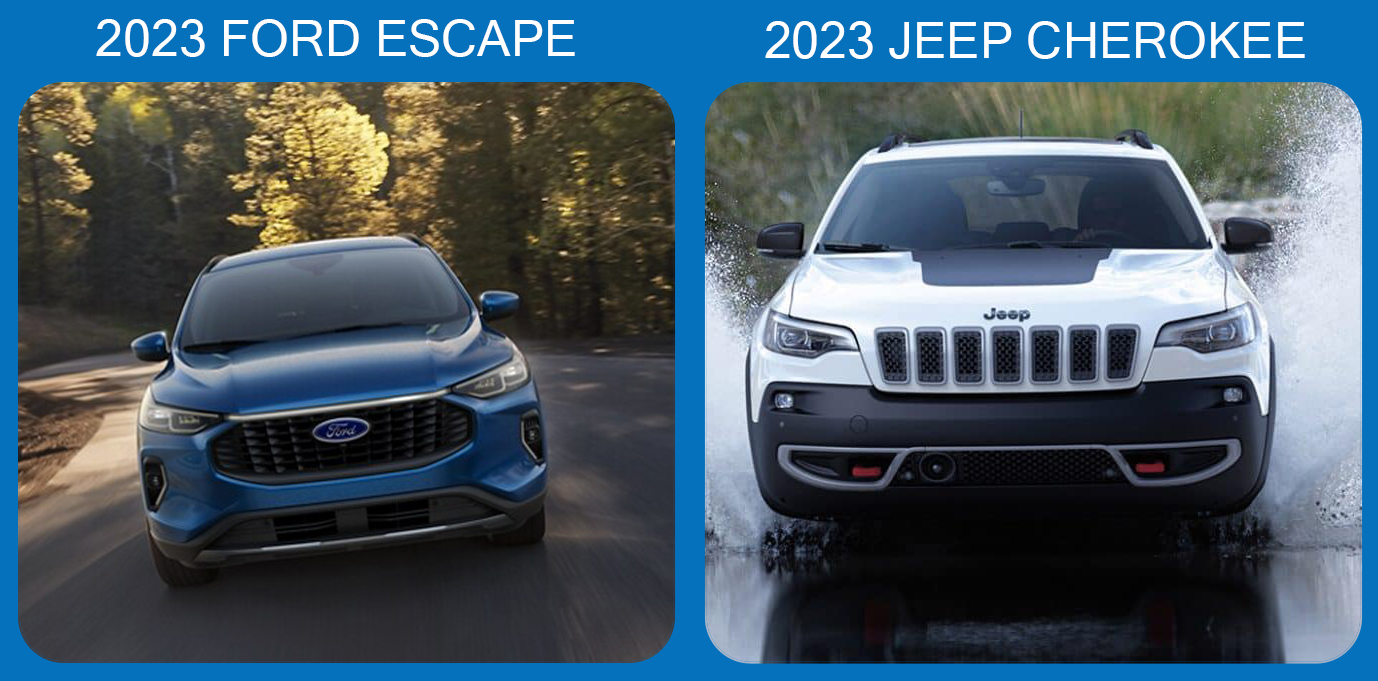 Four Reasons You'd Rather Drive a 2023 Ford Escape Than a 2023 Jeep ...